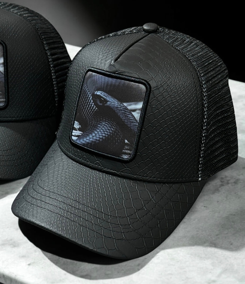 Venom - Black Mamba™ | Leather limited edition – BlackAngelcaps™